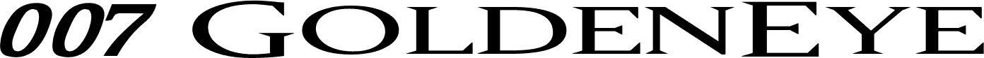 007 GoldenEye font | Fonts2u.com