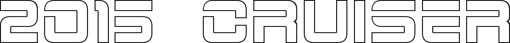 2015 Cruiser Hollow Bold font | Fonts2u.com