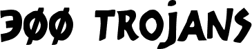 300 Trojans font | Fonts2u.com