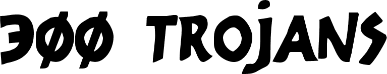 300 Trojans Condensed font | Fonts2u.com