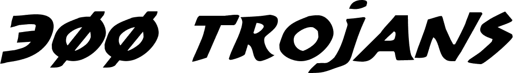 300 Trojans Expanded Italic font | Fonts2u.com