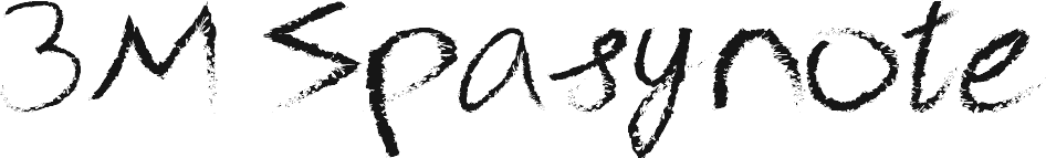 3M Spasynote font