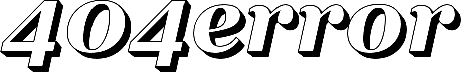 404error font | Fonts2u.com