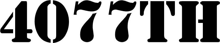 4077th font