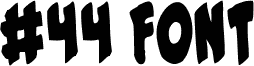 #44 Font font | Fonts2u.com