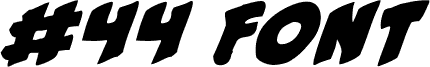 #44 Font font | Fonts2u.com