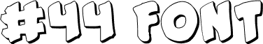 #44 Font font | Fonts2u.com