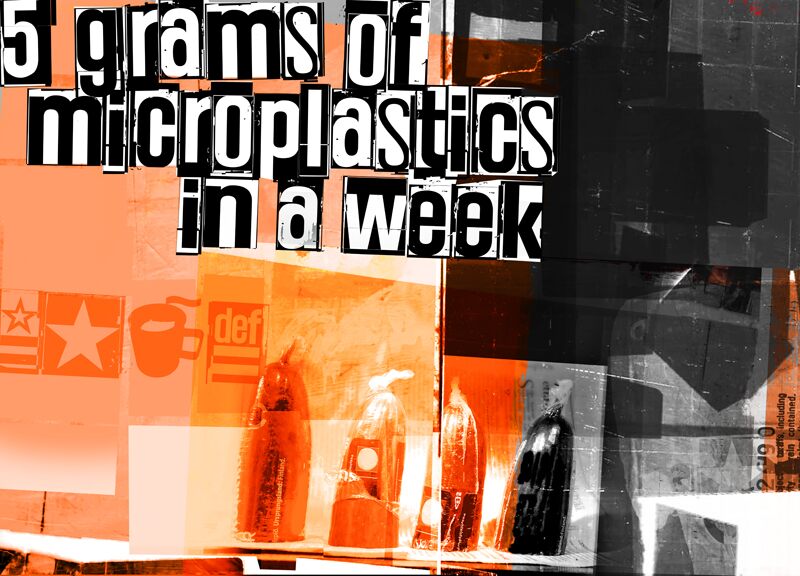 5 Grams Of Microplastics In A Week Font