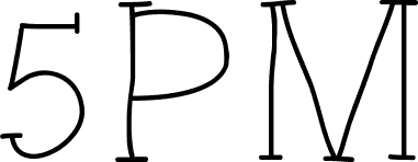 5PM font | Fonts2u.com