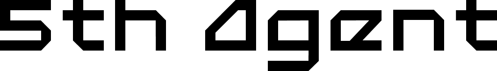 5th Agent font | Fonts2u.com