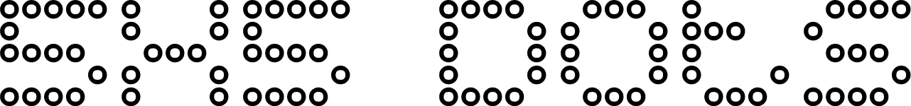 5x5 Dots Outline font | Fonts2u.com