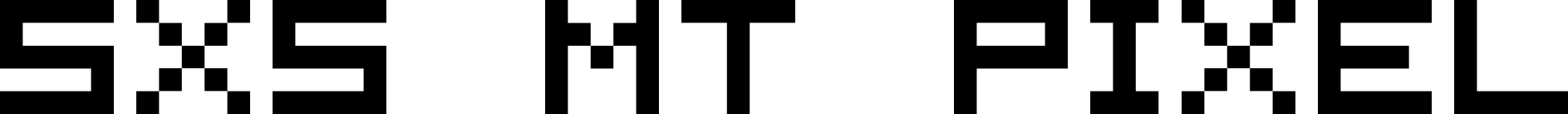 5x5 MT Pixel font | Fonts2u.com