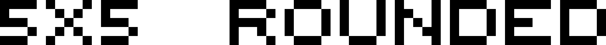 5x5 rounded font | Fonts2u.com