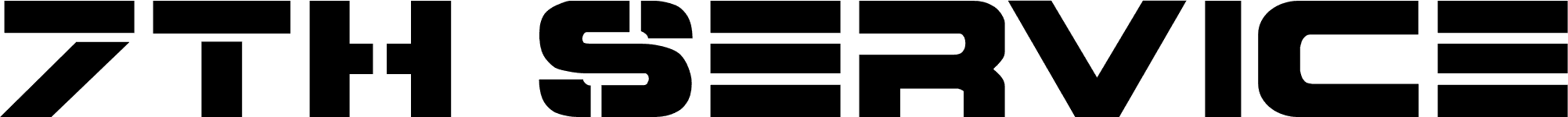 7th Service ExtraBold font | Fonts2u.com