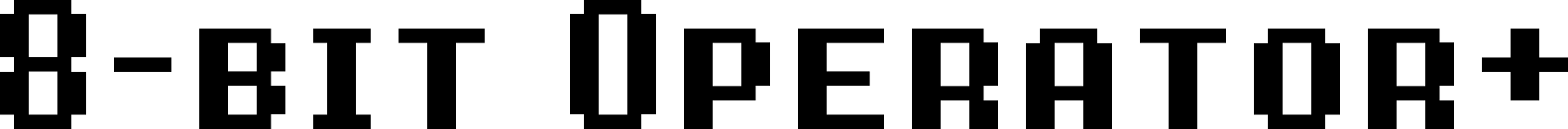 8-bit Operator+ SC Bold font | Fonts2u.com