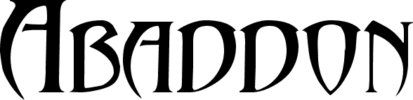 Abaddon font | Fonts2u.com