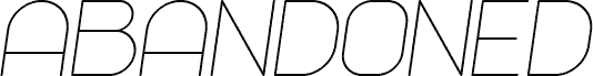 Abandoned Bold Italic font | Fonts2u.com