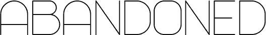 Abandoned Bold font | Fonts2u.com