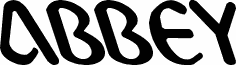 Abbey-Medium font