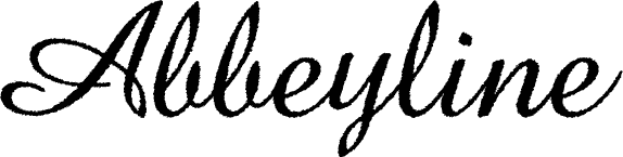 Abbeyline font