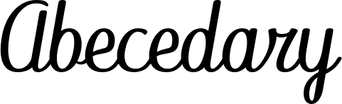 Abecedary Italic font | Fonts2u.com