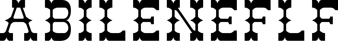 AbileneFLF font | Fonts2u.com