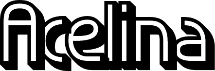 Acelina 3D Demo ExtrudeRight fuente | Fonts2u.com