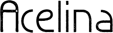 Acelina Demo Regular font | Fonts2u.com