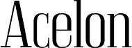 Acelon Blur Demo Regular 字体 | Fonts2u.com