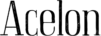 Acelon Stamp Regular Demo font | Fonts2u.com