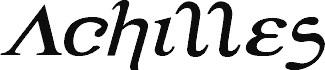 Achilles Italic font