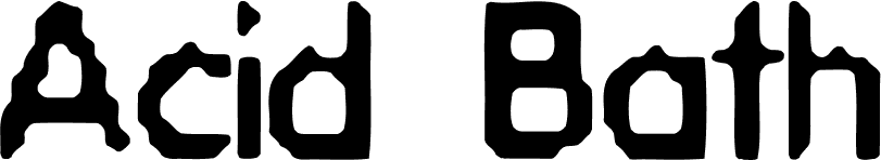 Acid Bath fuente | Fonts2u.com