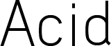 Acid-Medium font | Fonts2u.com