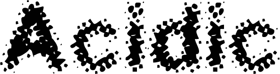 Acidic font | Fonts2u.com