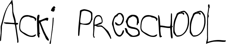 Acki Preschool font