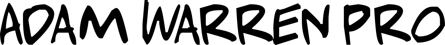 Adam Warren pro font | Fonts2u.com