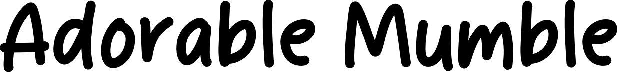 Adorable Mumble font | Fonts2u.com