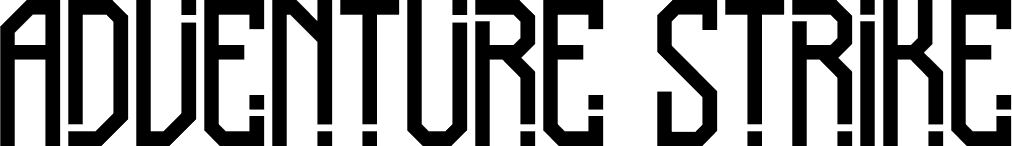 Adventure Strike FREE font
