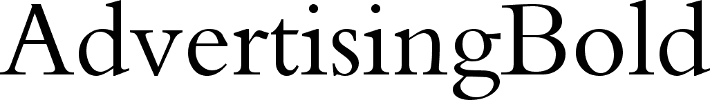 AdvertisingBold font | Fonts2u.com