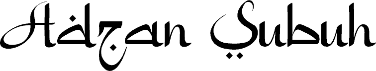Adzan Subuh Demo font | Fonts2u.com