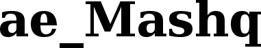 ae_Mashq font | Fonts2u.com