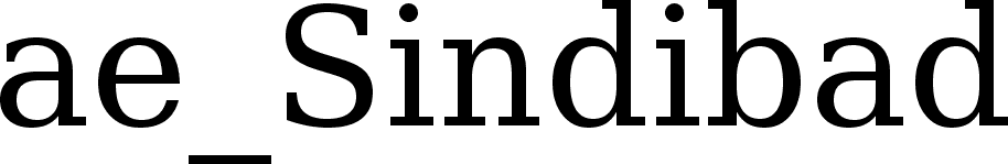 ae_Sindibad font | Fonts2u.com