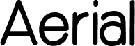 Aerial font | Fonts2u.com