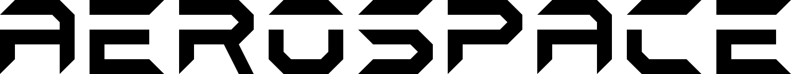 Aerospace Regular font | Fonts2u.com