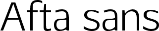 Aftasans-Italic font | Fonts2u.com