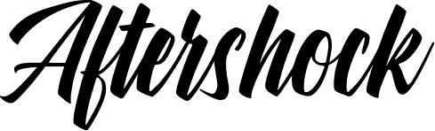 Aftershock font