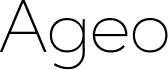 Ageo Trial Regular font | Fonts2u.com