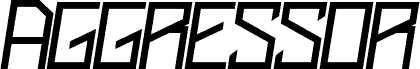 Aggressor font | Fonts2u.com