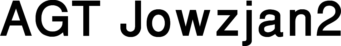 AGT Jowzjan2 Bold font | Fonts2u.com