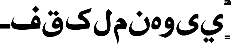 AGT M Saeed font | Fonts2u.com